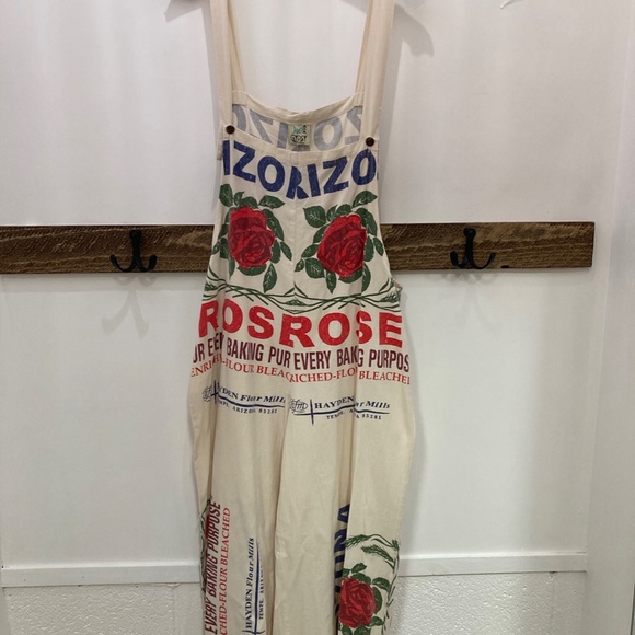 Jaded Gypsy | Pants & Jumpsuits | Jaded Gypsy Roses Flour Sack Market ...